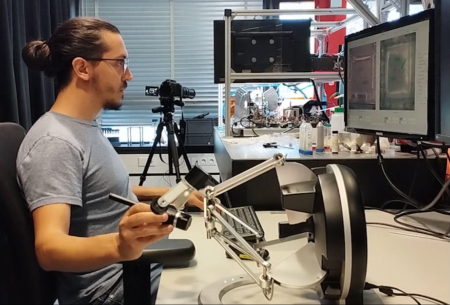 Experimental Evaluation Of Haptic Shared Control For Multiple Electromagnetic Untethered